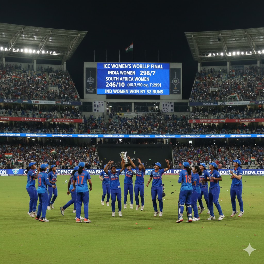 India Women Win Historic First World Cup Title, Beat South Africa by 52 ...